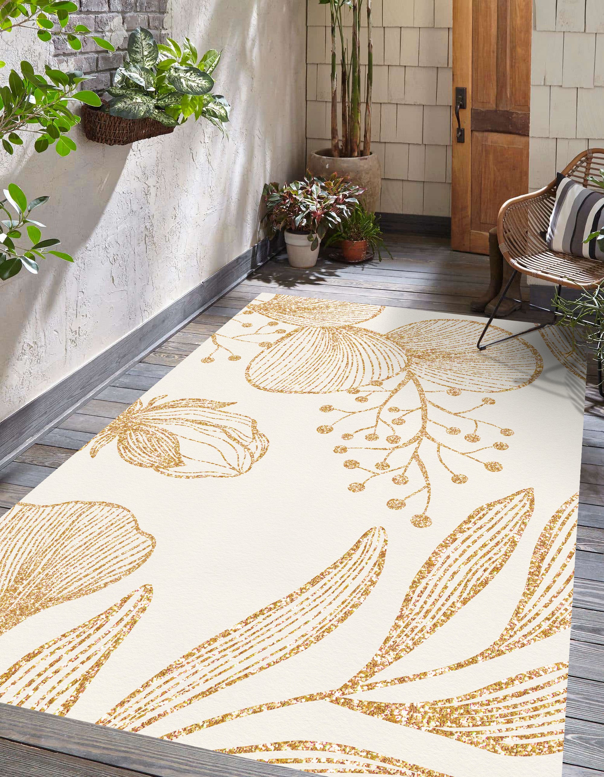 Tapis PVC intérieur/extérieur Annabelle 200x266 cm - PVC imprimé ...