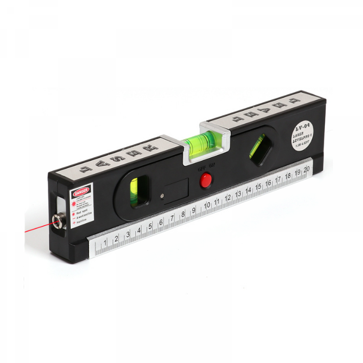 Niveau de haute précision, guide-fil infrarouge, niveau laser noir（24.5 ...