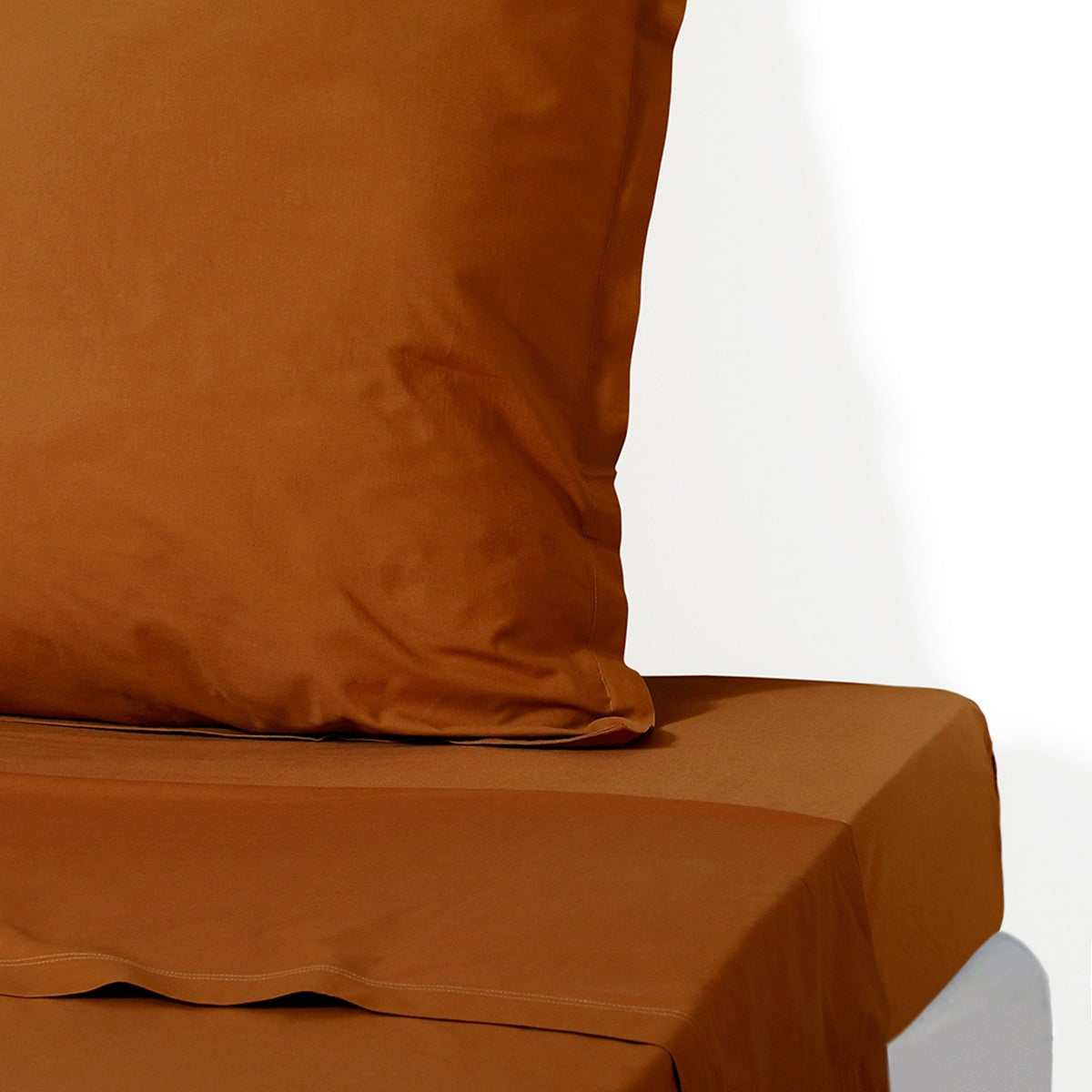 Drap plat percale de coton 240x300 NINA | Leroy Merlin
