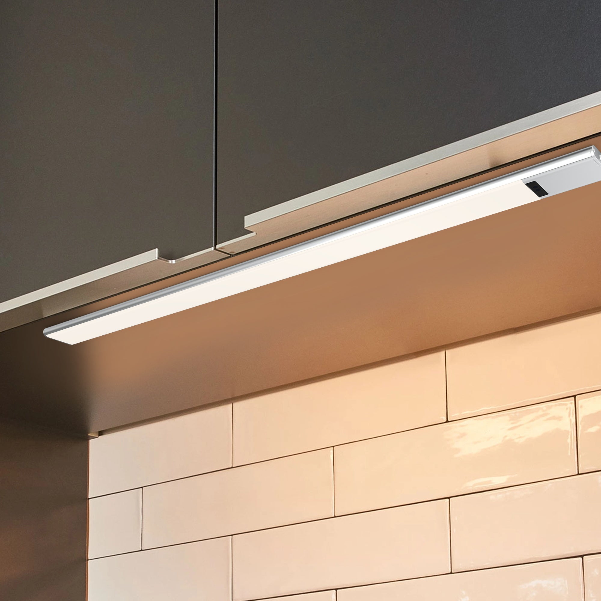 Lampes sous-meuble de cuisine avec capteurI5,9 W Blanc naturel 4000 KI0 ...