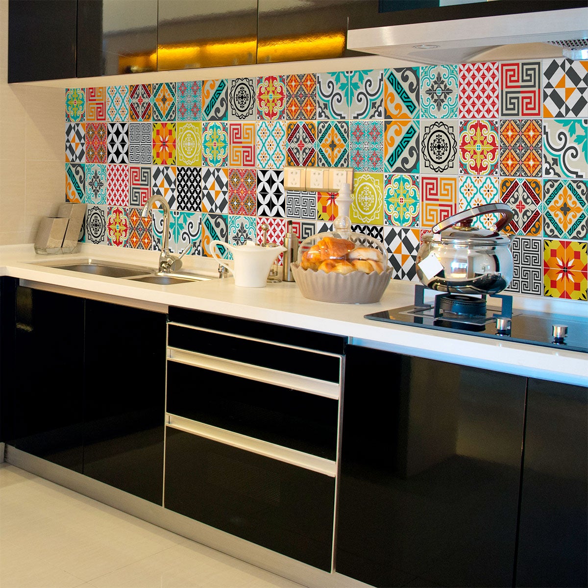 24 vinilos azulejos azulejos tina - adhesivo de pared - revestimiento ...