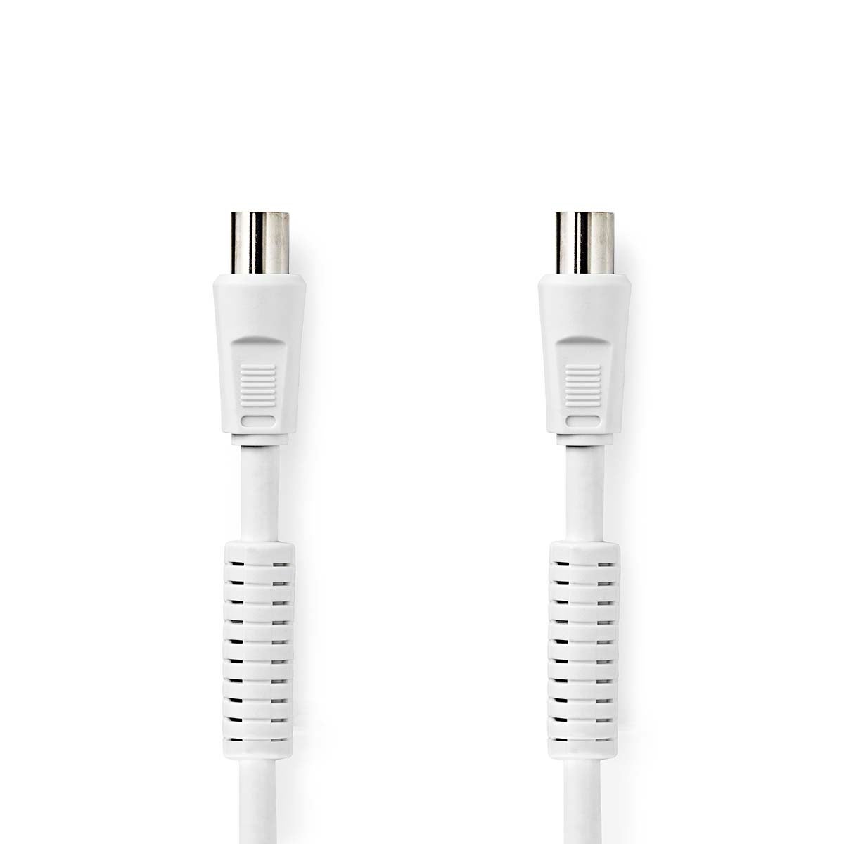 Cable coaxial - IEC (Coaxial) Macho - IEC (Coaxial) Hembra - Niquelado ...