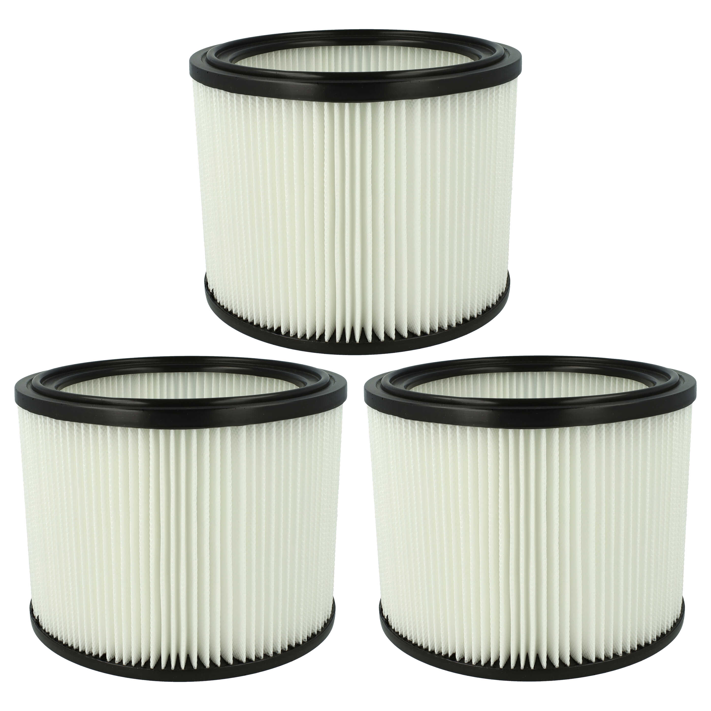 Vhbw 3x Cartouche filtrante compatible avec Makita 442, 446, 443, 441, 440-445, 440, 444, 445 ...