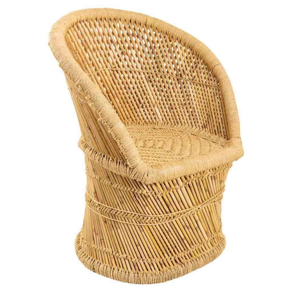 Sillón redondo de bambú 62x46x83 | Leroy Merlin