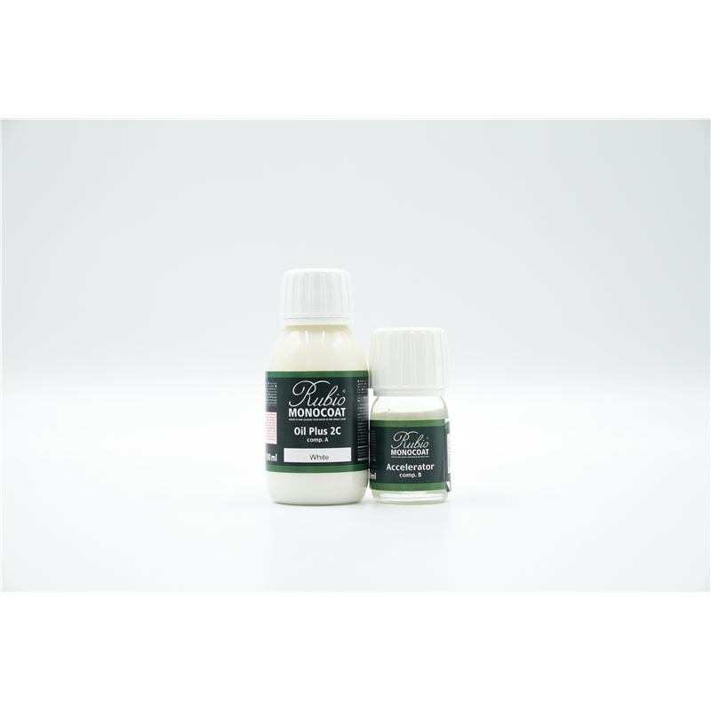 Kit - Oil Plus 2C - White - Rubio Monocoat | Leroy Merlin