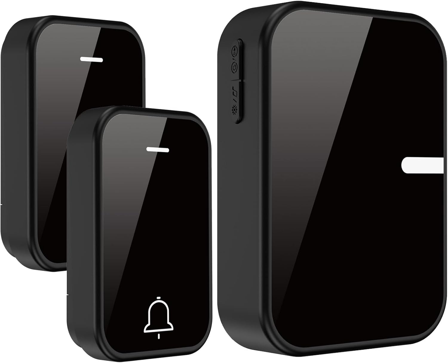 Timbre inalámbrico para exterior, 38 melodías, 4 niveles de volumen ...