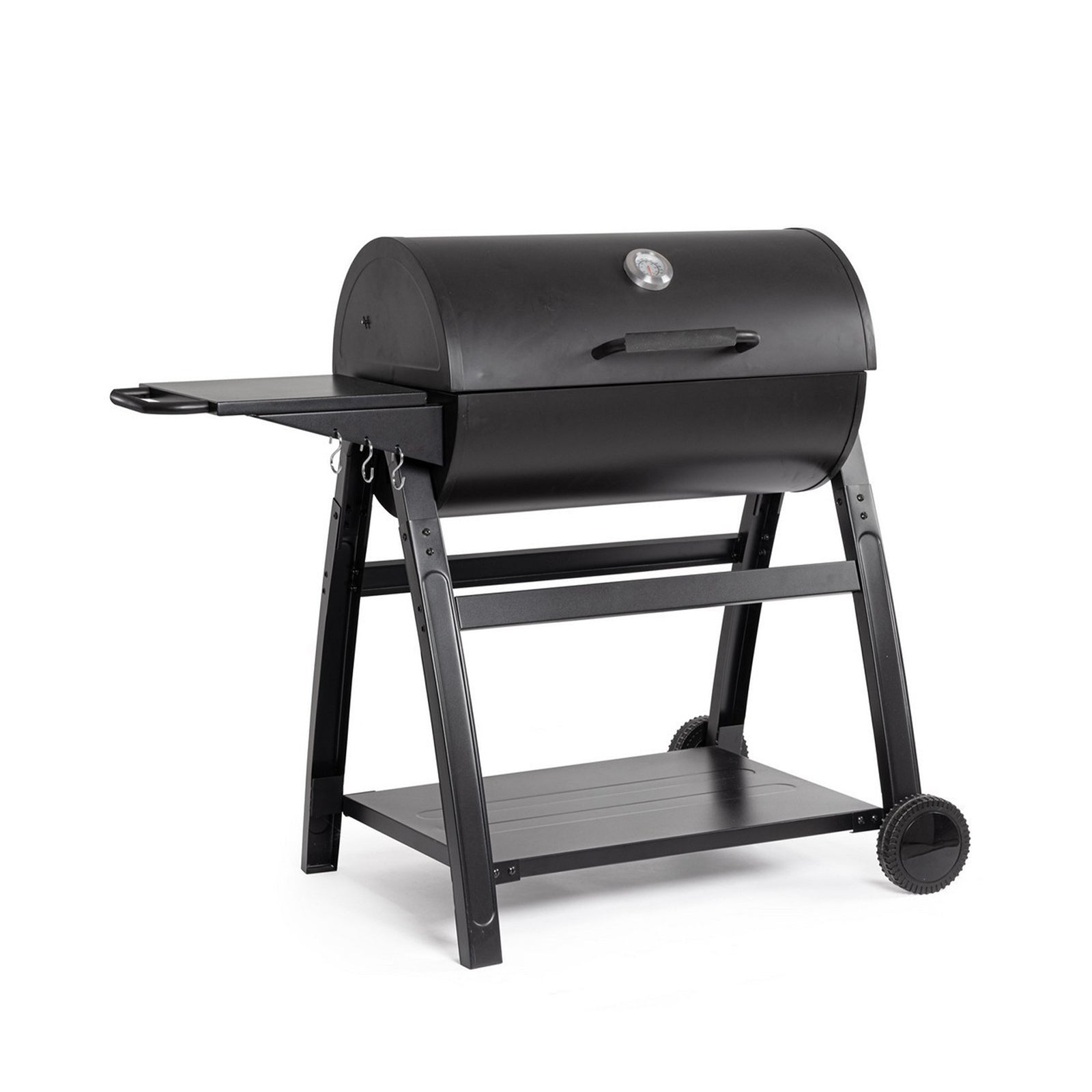 Barbecue à charbon "Vlora" avec surface de cuisson en fonte émaillée ...