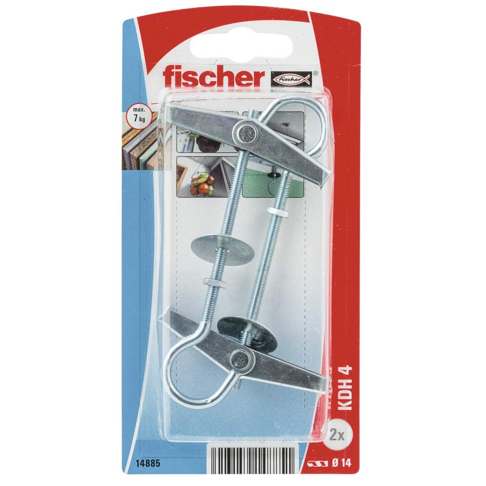 Fischer Levier à Ressort KDH 4 Fixation Murale | Bricoman