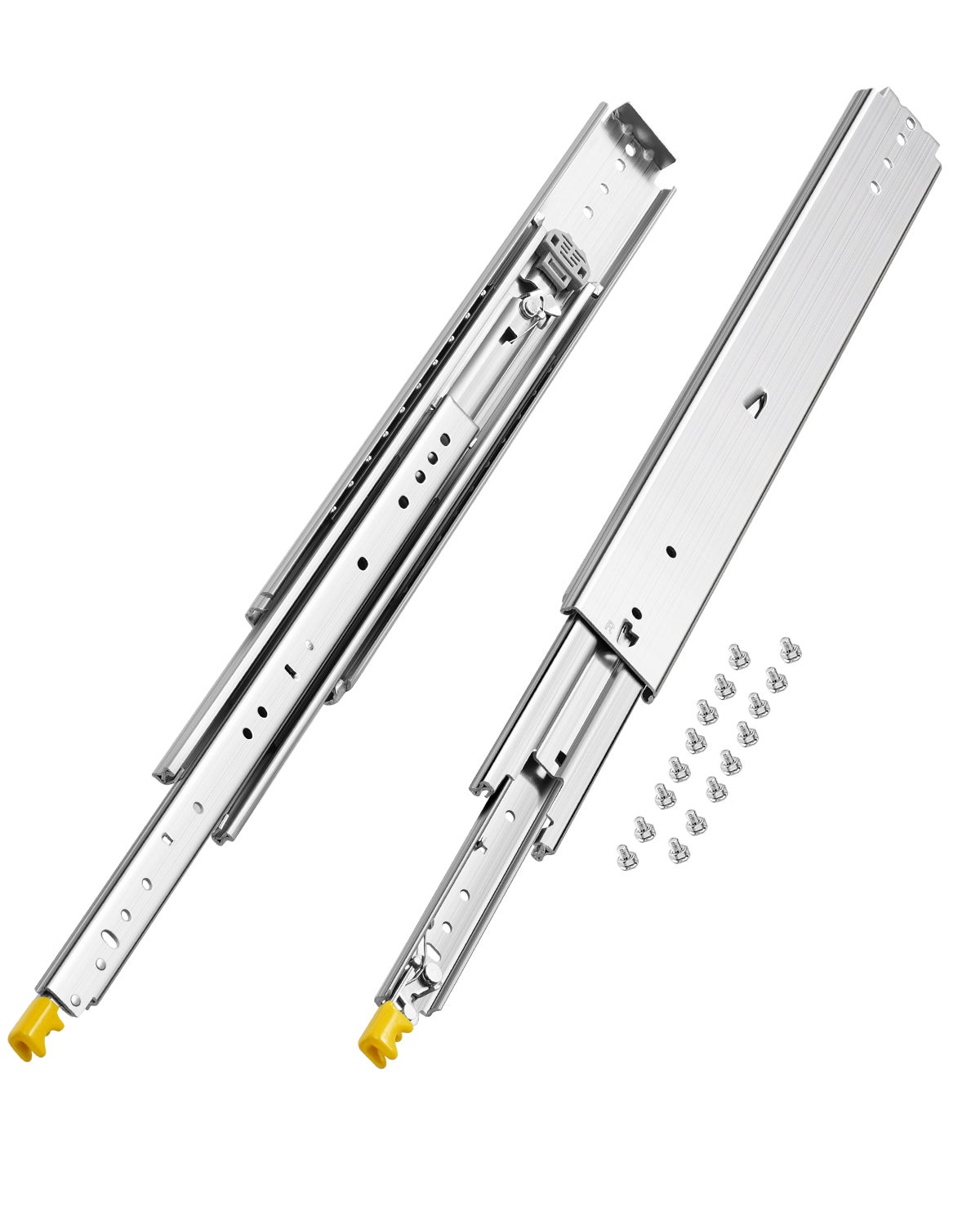 VEVOR Guía de cajón 558 mm, extensión completa, capacidad 226,8 kg ...