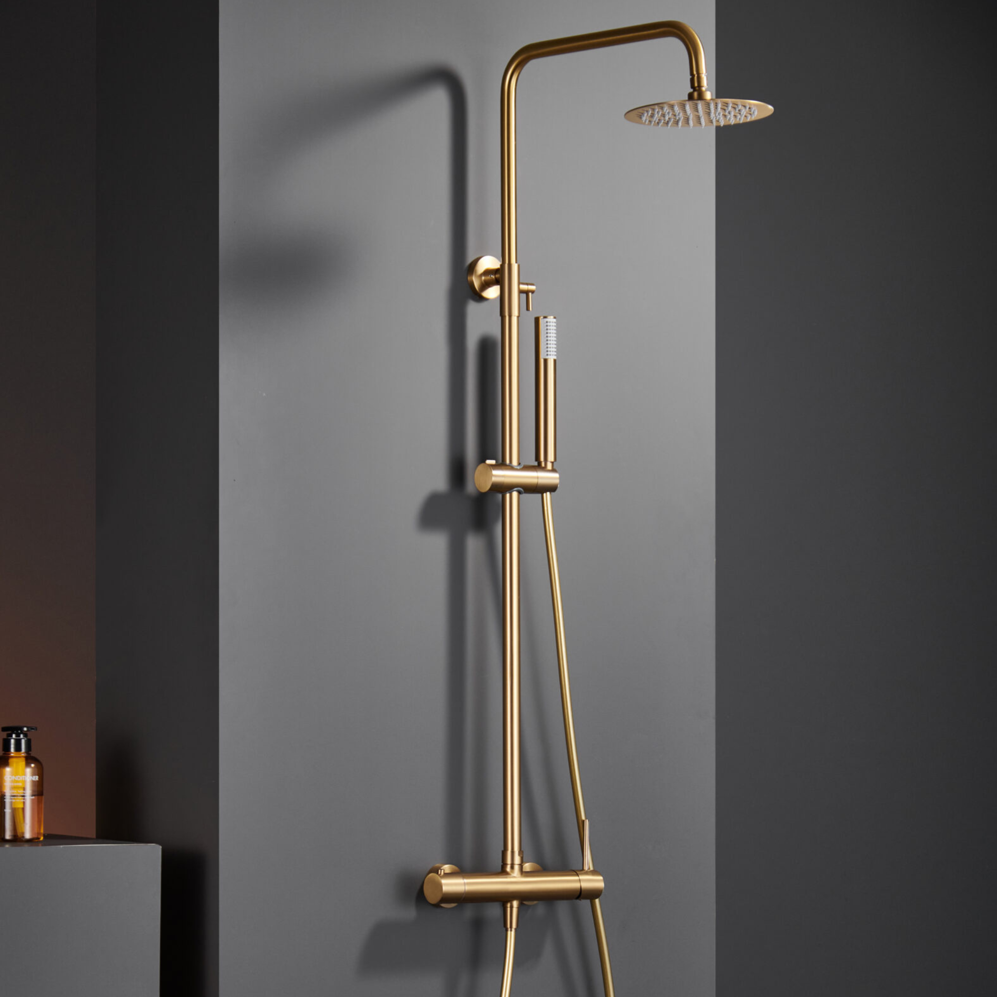 IMEX - Colonne Douche Dorée Salle de Bain | Colonne de Douche Laiton ...