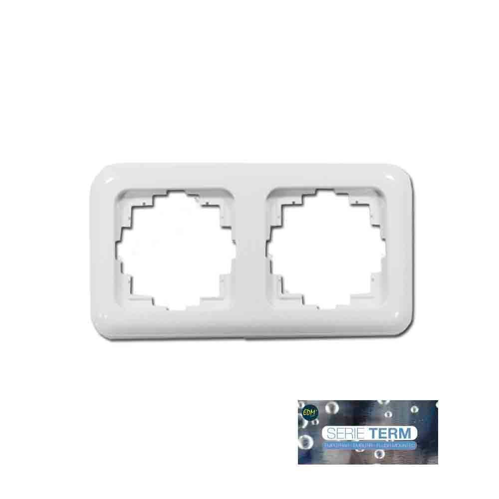 Frame 2 elementi da incasso Term EDM serie Blister | Leroy Merlin