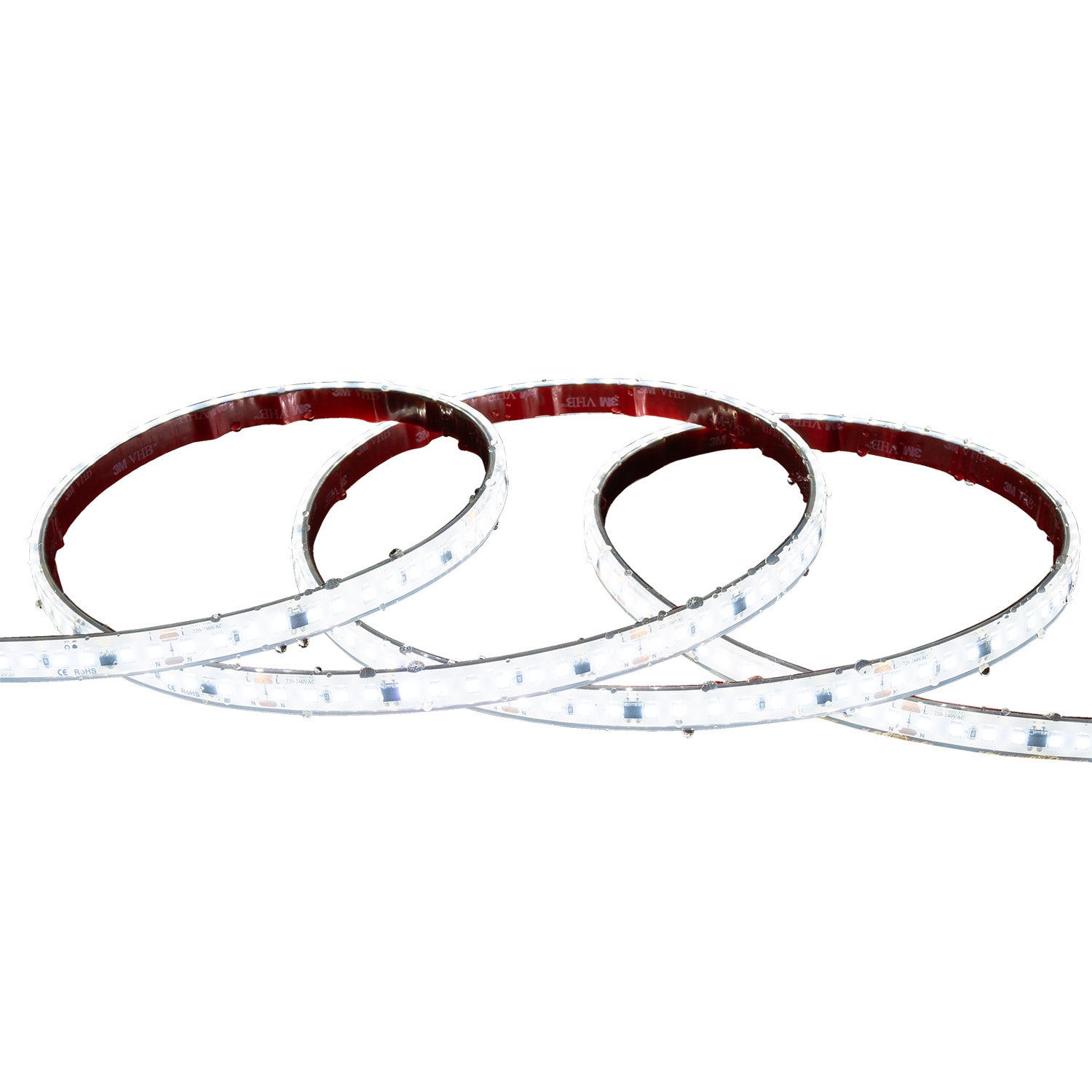 Ledkia Tira LED Regulable 220V SMD Autorrectificada 120 LED/m 14W/m ...