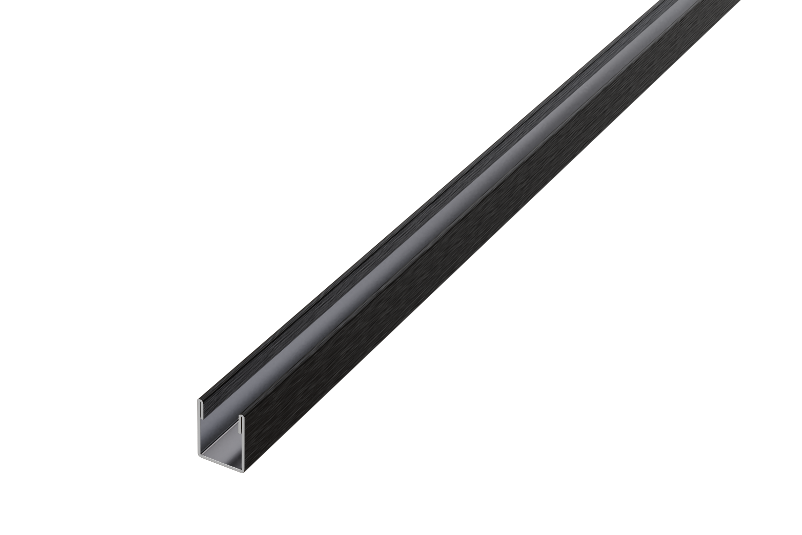 Profilé inox LM pour montage verre de douche 8-10mm épaisseur 11mm x ...