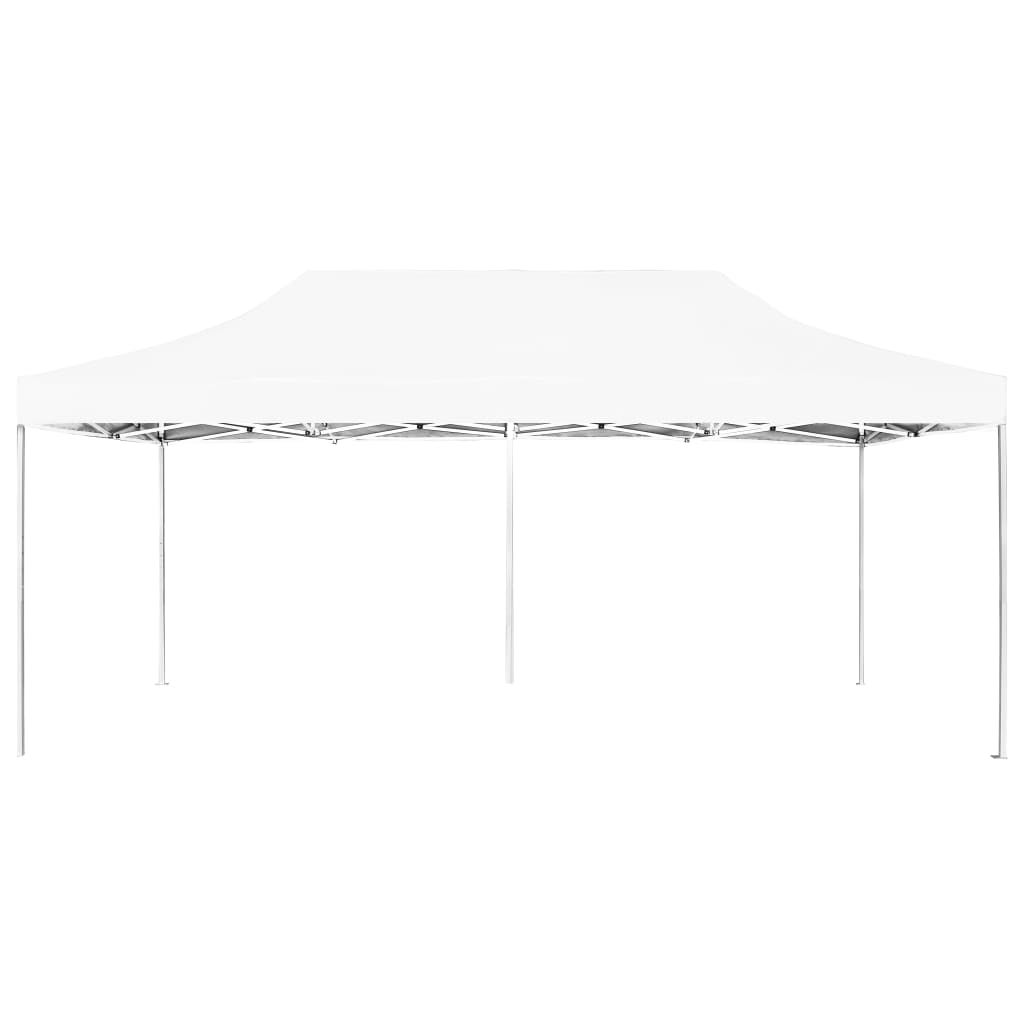 Tente pliante professionnelle en aluminium blanc 6x3m - COMFORTXL ...