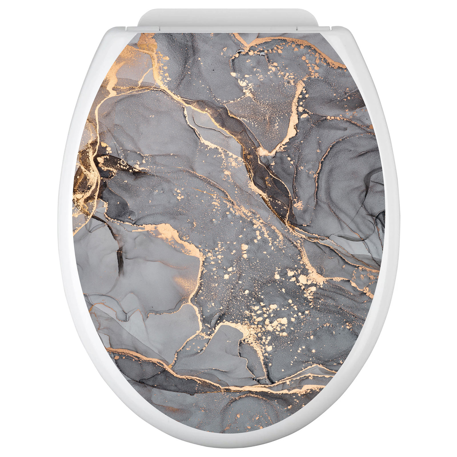 Stickers Abattant WC - Effet Marbré 3617689985763 - Adhésif ...