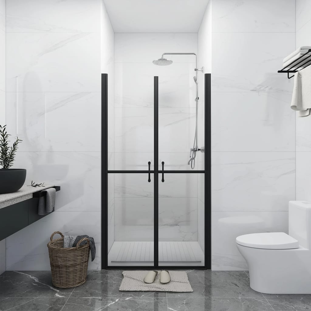 Mampara de ducha transparente ESG (93-96) x 190 cm | Leroy Merlin
