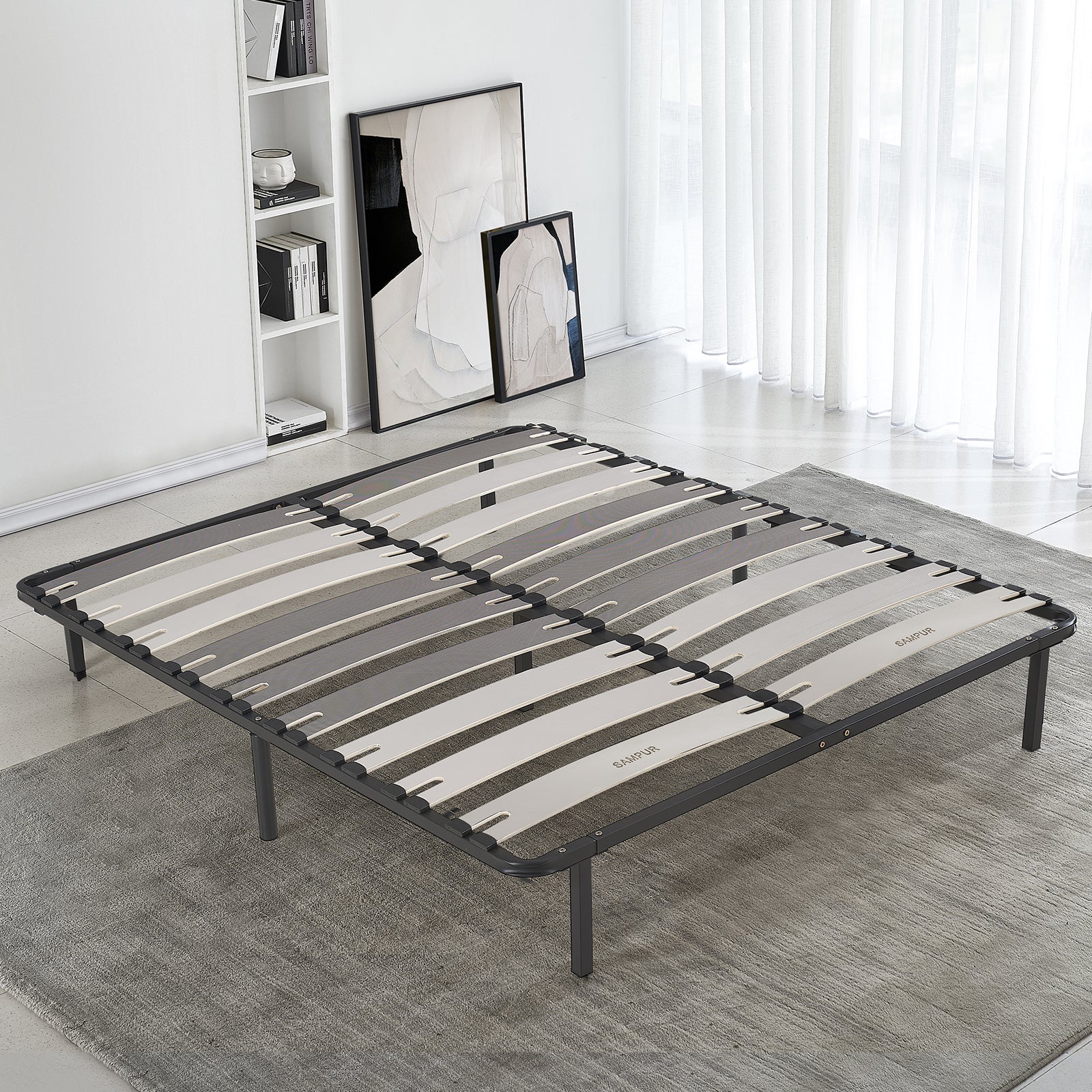 Sommier Robuflex 180 x 200 cm - Confort Morphologique avec Lattes ...
