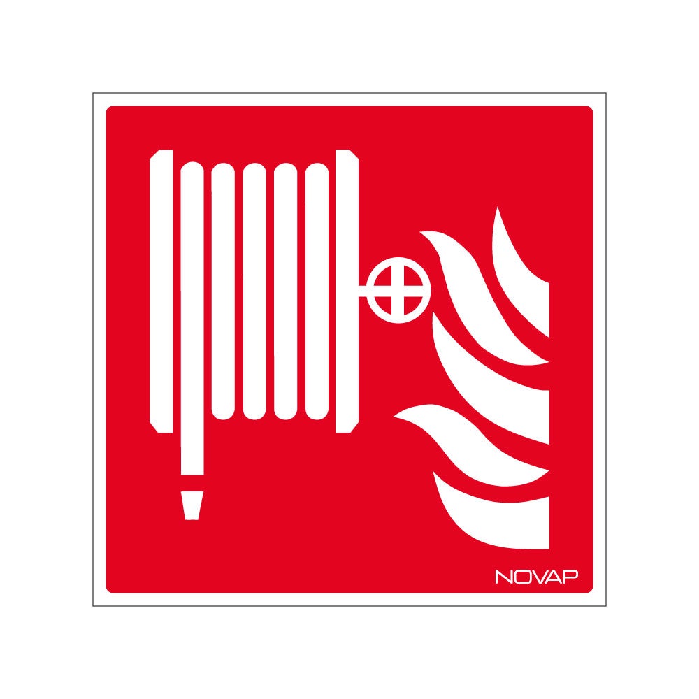 Panneau Lance incendie - Rigide 200x200mm - 4220208 | Leroy Merlin