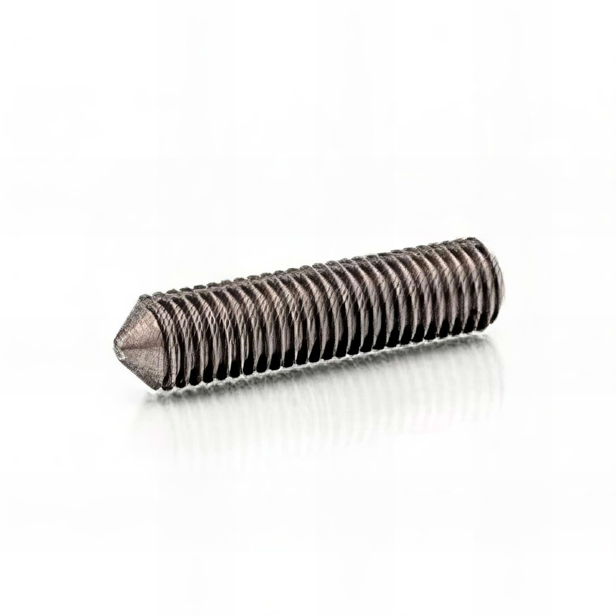 Vis sans tête 6 pans creux à bout pointeau 8 x 40 mm STHC INOX A2 ...