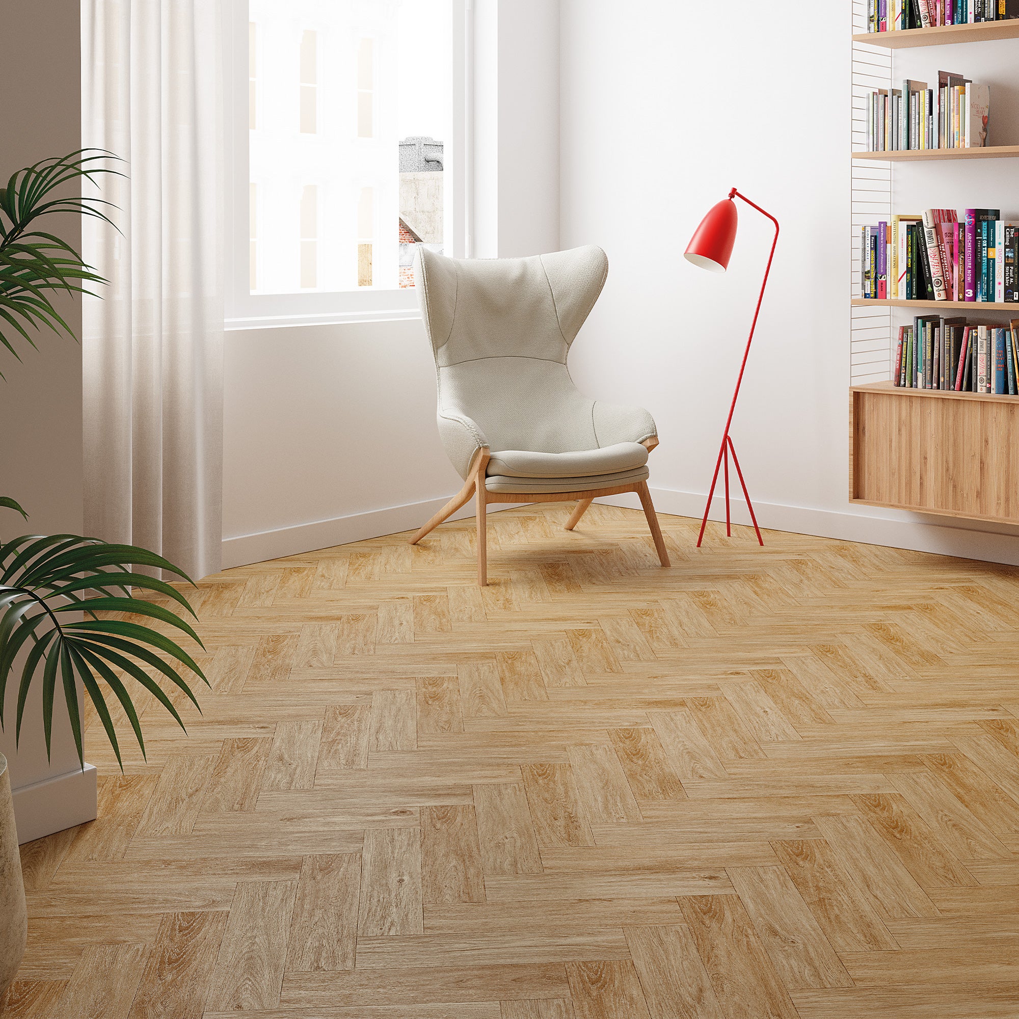 Suelo laminado AC6 FAUS PARQUET NARBONA. Efecto Parquet entablillado ...