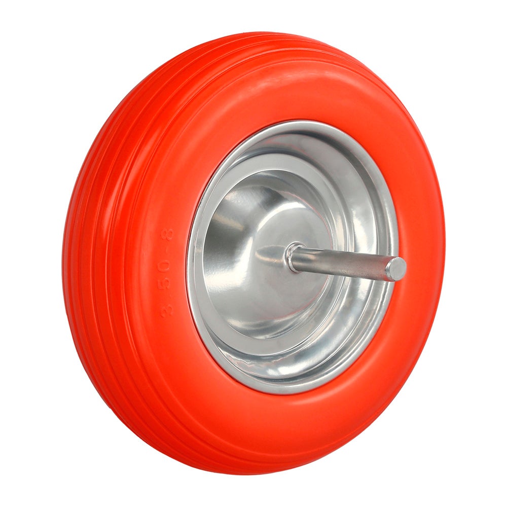 Rueda Carretilla Obra / Jardin Maciza Llanta Acero | Leroy Merlin