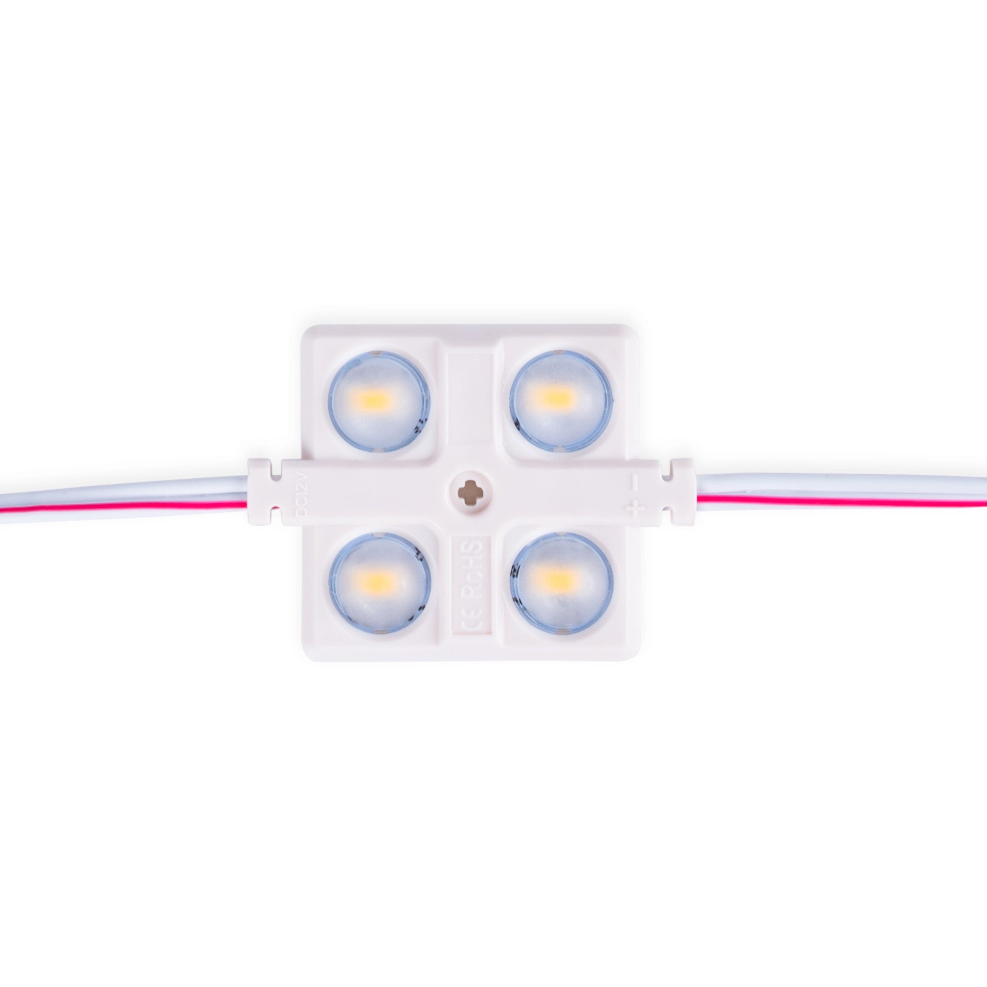 Module LED carré pour enseignes lumineuses - 2W - 12V - IP65 - 160º ...
