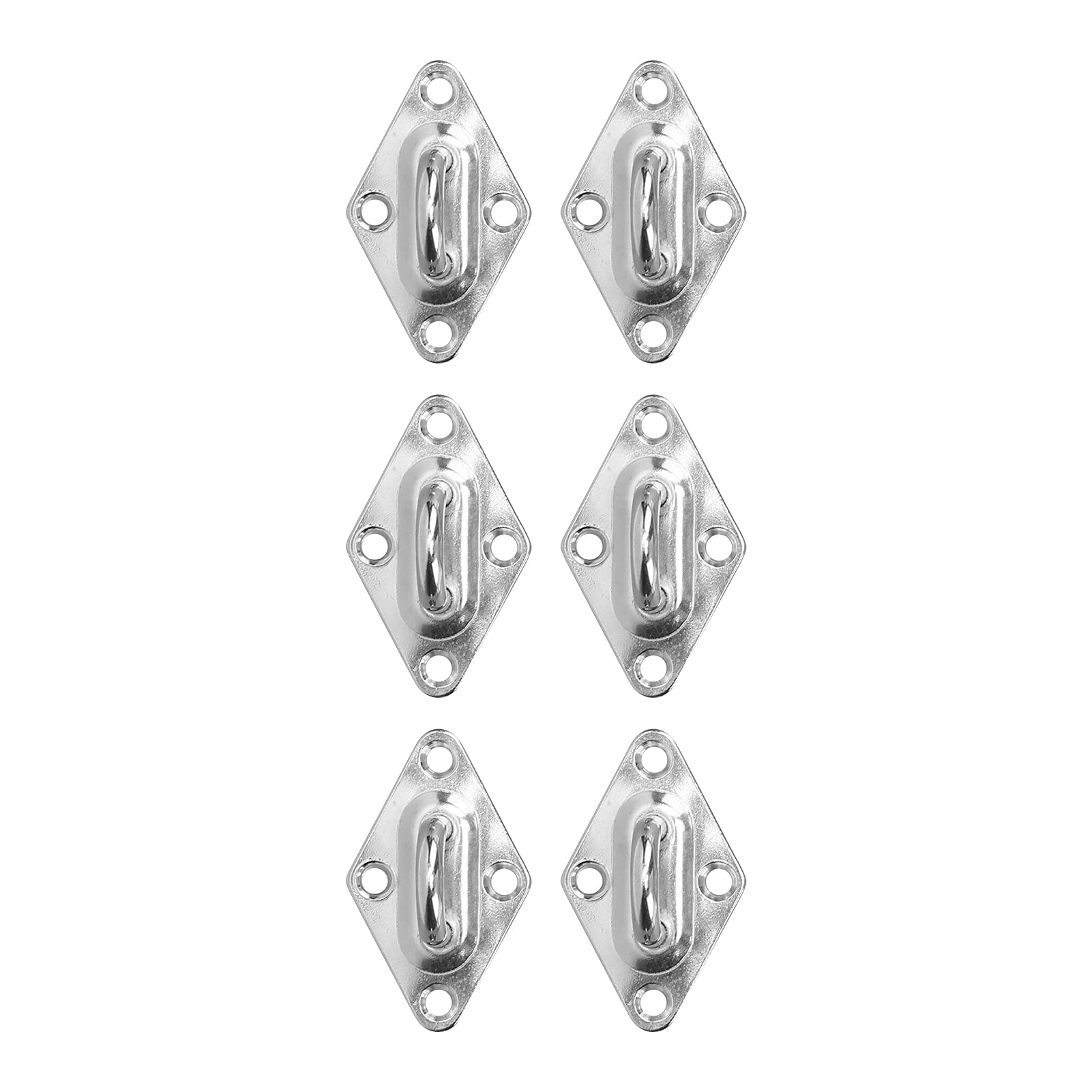 Lot de 6 crochets de fixation murale en acier inoxydable pour voile ...
