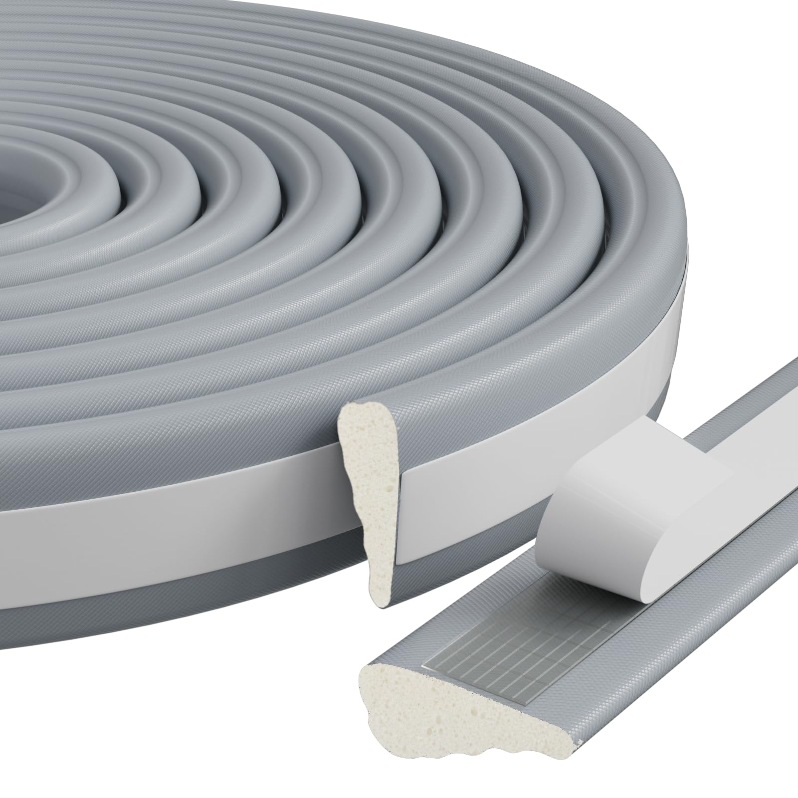 Lot de 2 bandes de mousse autocollantes de 3 m pour joint de porte et ...