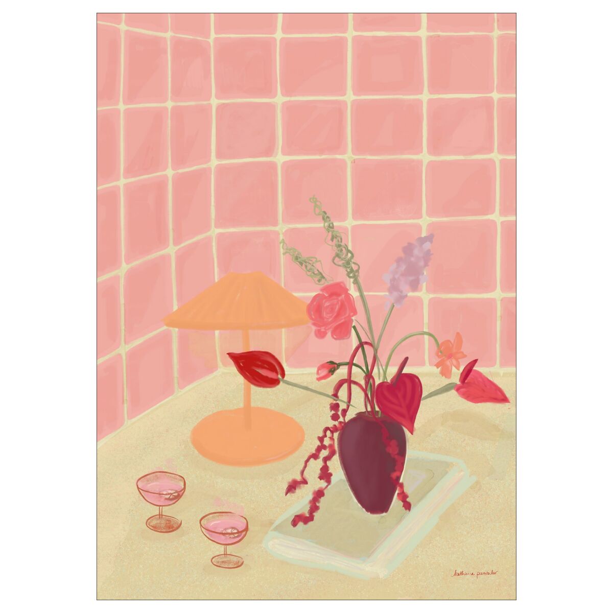 Póster -Katharina Puritscher - Bubbly 50 x 70 cm | Leroy Merlin