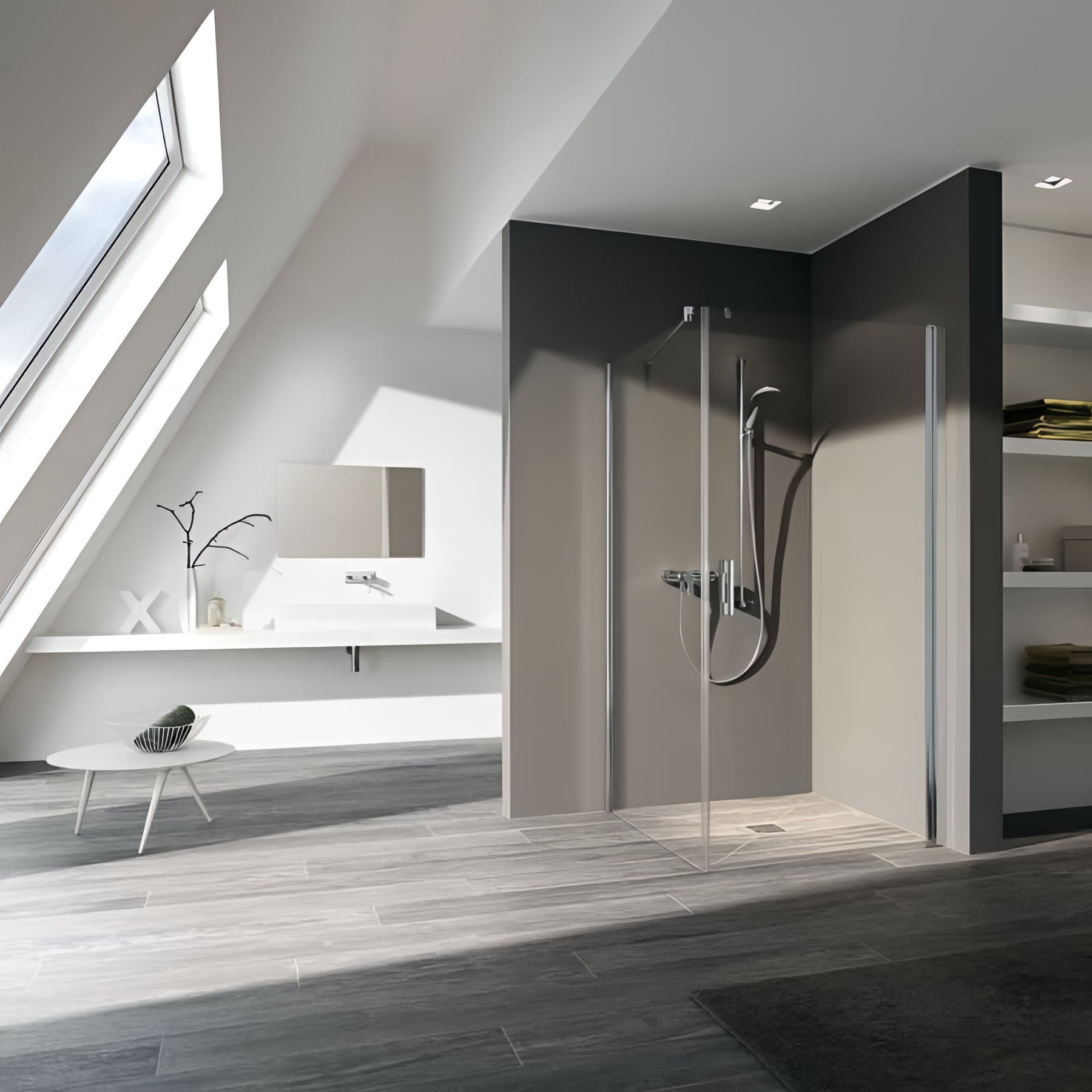 Pared de ducha giratoria anchura 90cm altura 200 cm perfil plata pulido ...