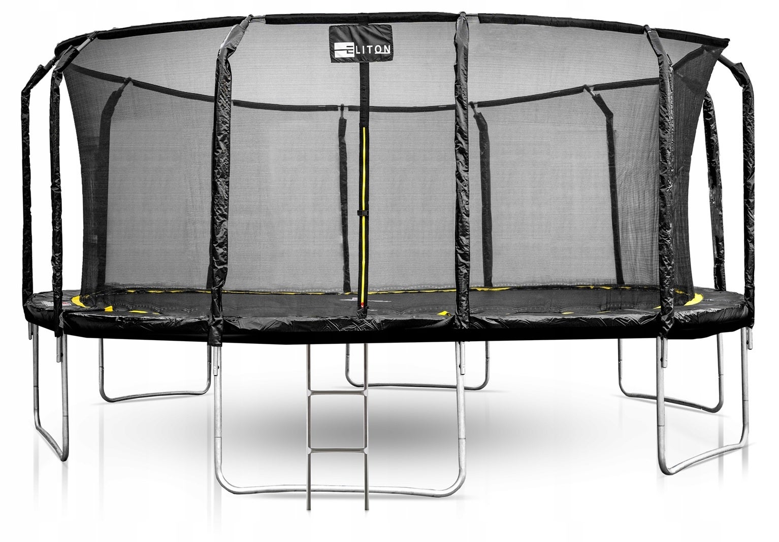Trampolina 16FT 488CM PREMIUM z siatką wewnętrzną i drabinką - Leroy Merlin