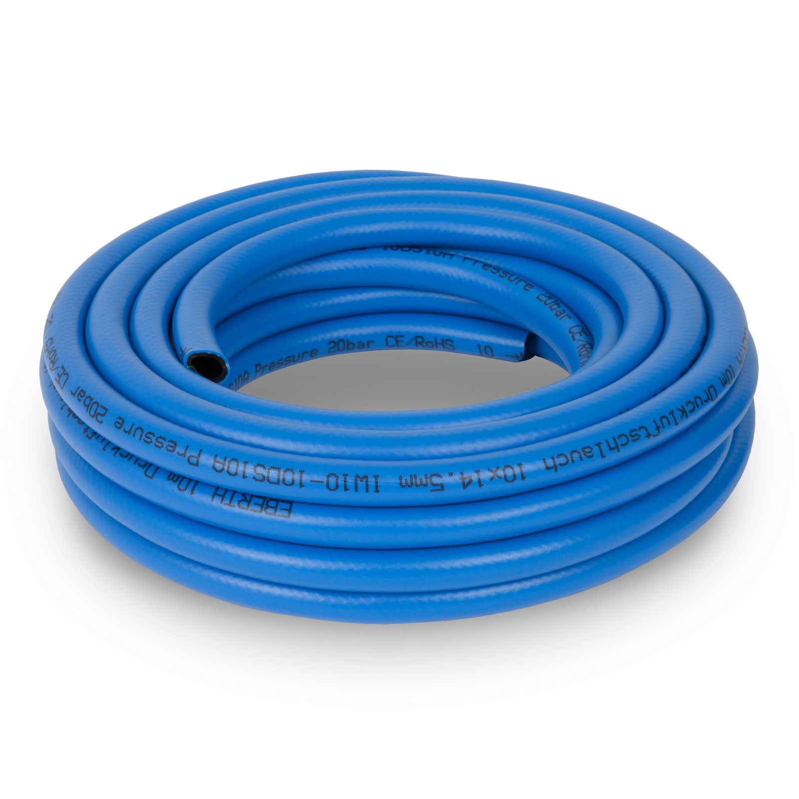 EBERTH Tuyau à air comprimé, tuyau d'air haute pression pour compresseur, 10m, diamètre 10mm x ...