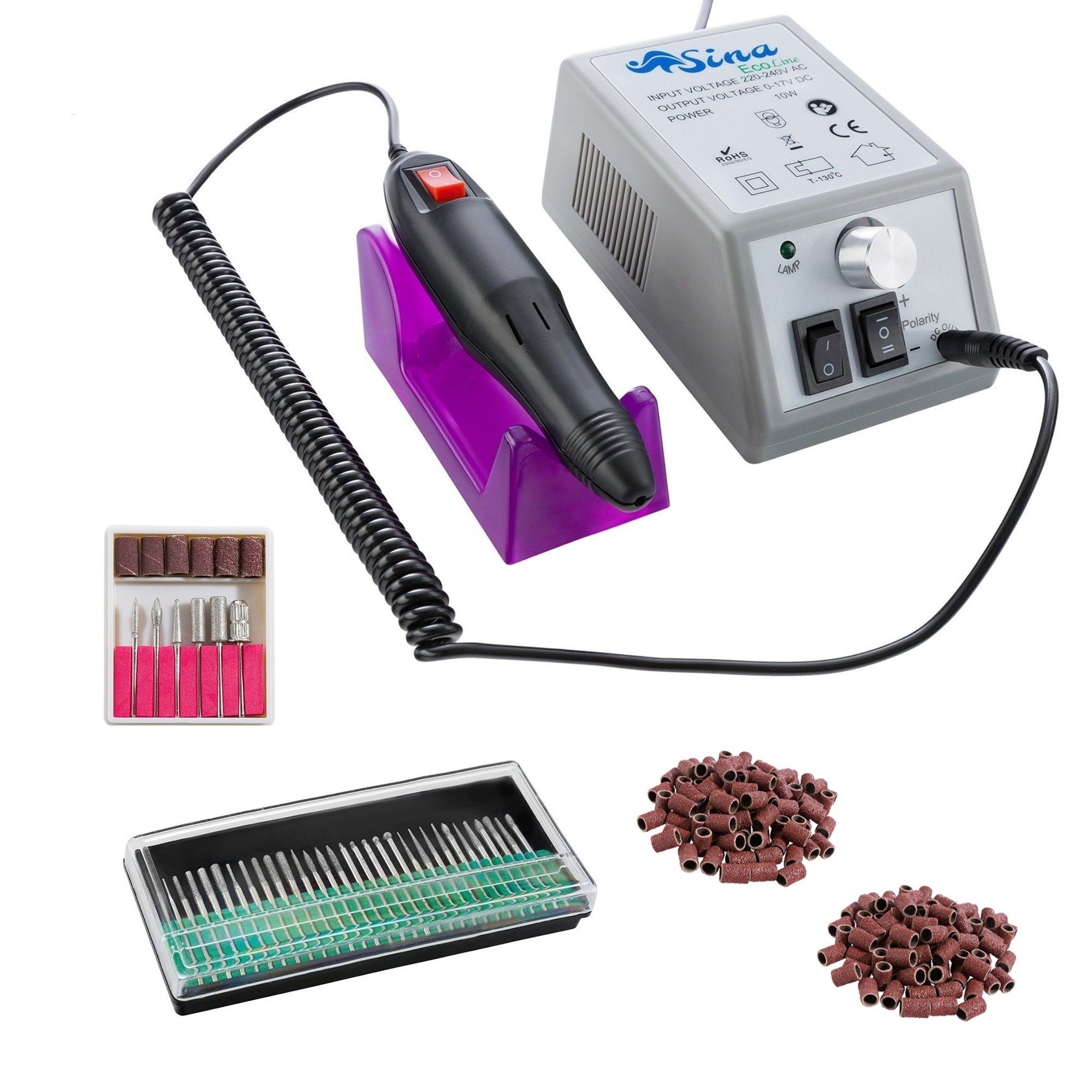 SINA Fraises à ongles électriques | ponceuse à ongles electrique | Lime ...