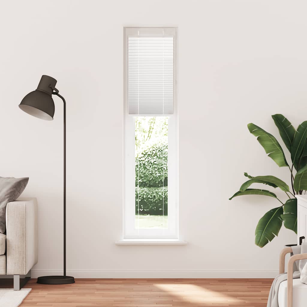 Store plissé blanc 50x200 cm Largeur du tissu 49,4 cm Polyester | Leroy ...