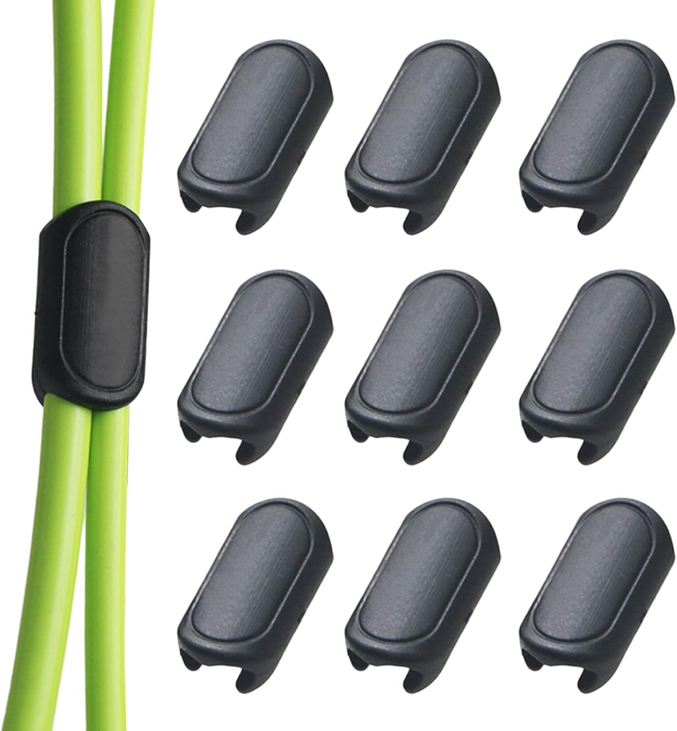 Cyclisme VTT Vélo Câble C-Clips, 10 CâBle Frein pour Fixer Protecteu CâBle Frein Changement ...