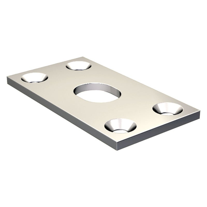 Gâche à entailler pour verrou Ø16 mm | Leroy Merlin