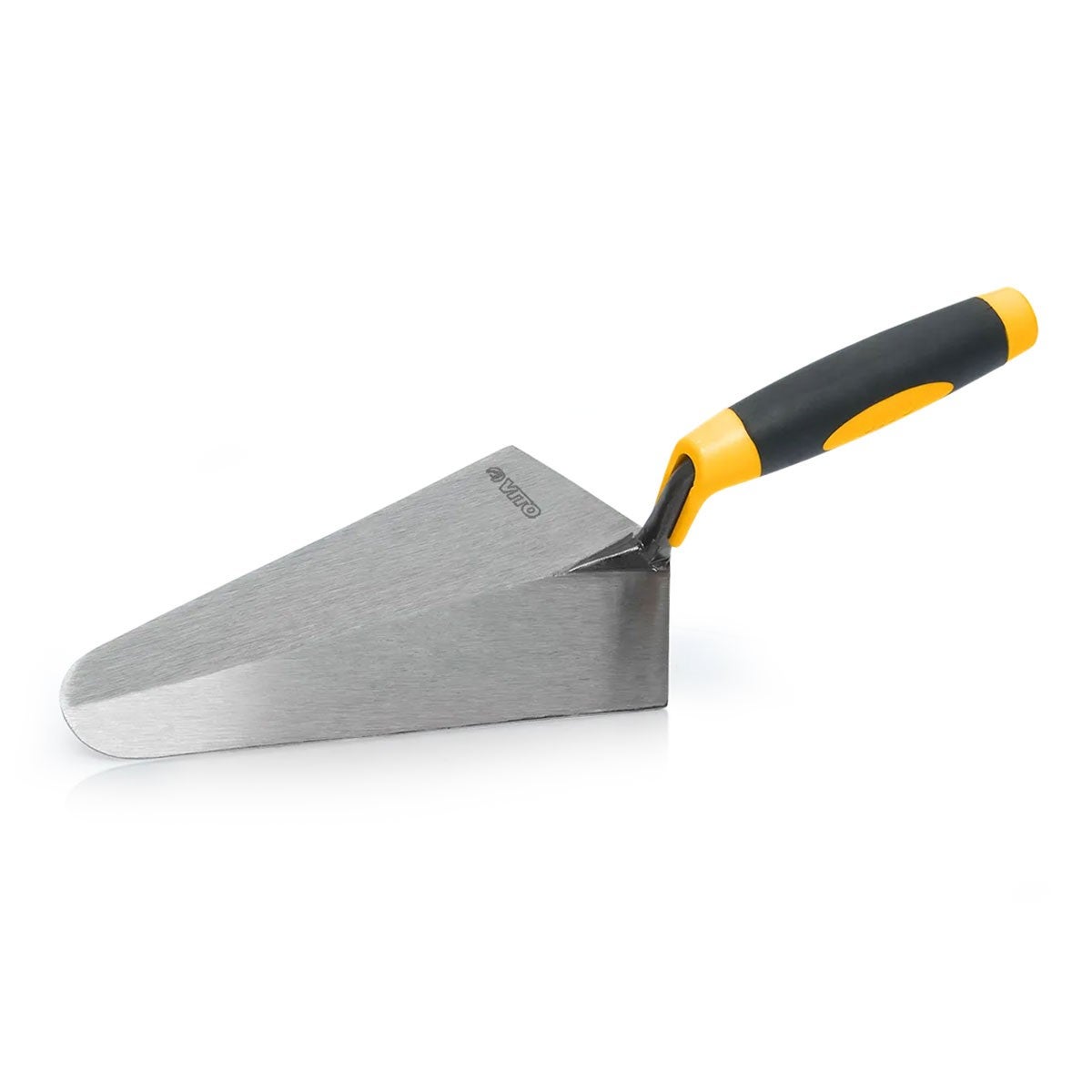 Paleta de albañil redonda forjada 220mm tipo Madrid Mango bimaterial ...