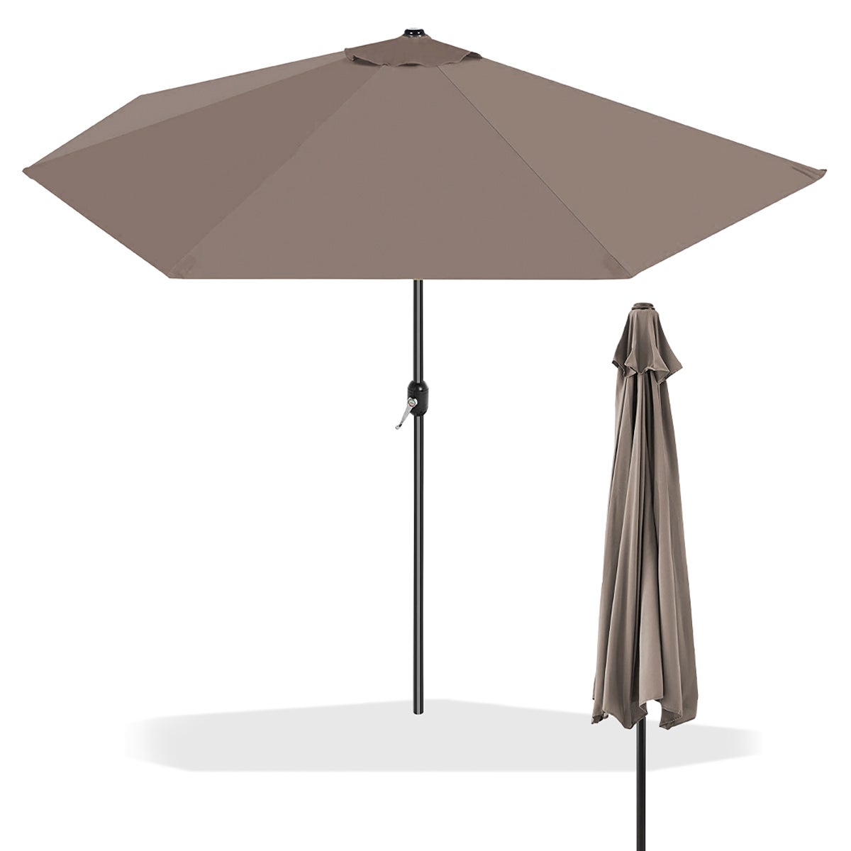 Parasol Balcon 270x135x230 Beige | Leroy Merlin