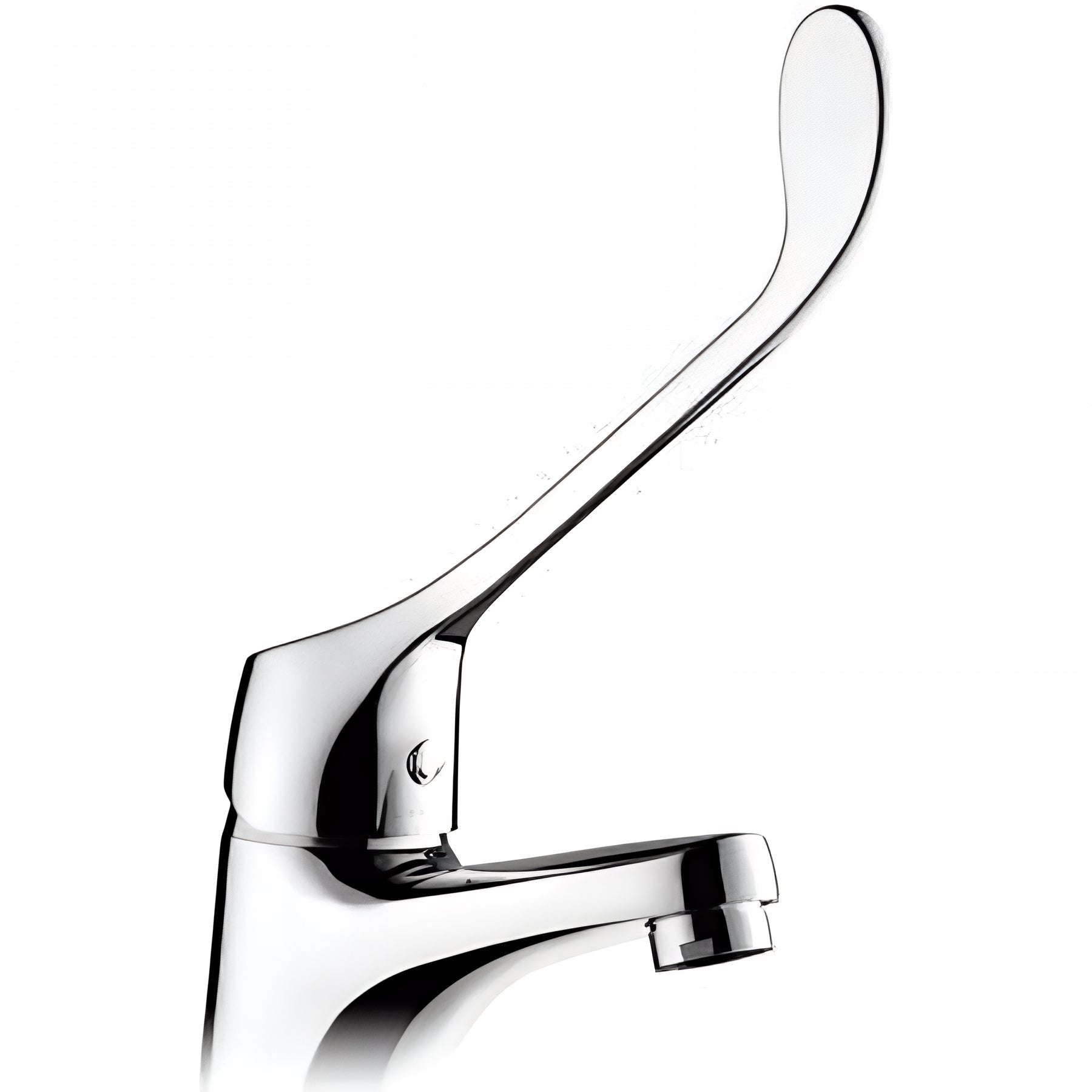 Mitigeur pour lavabo ou vasque commande à poignée longue PMR normes ...