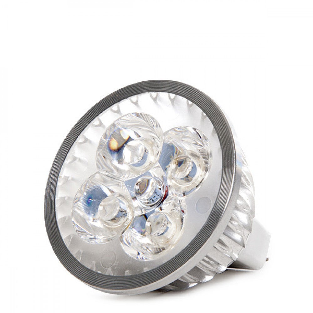 Bombilla LED GU5,3 4W 300Lm 6000ºK MR16 24V Epistar 40.000H [CA-MR16 ...