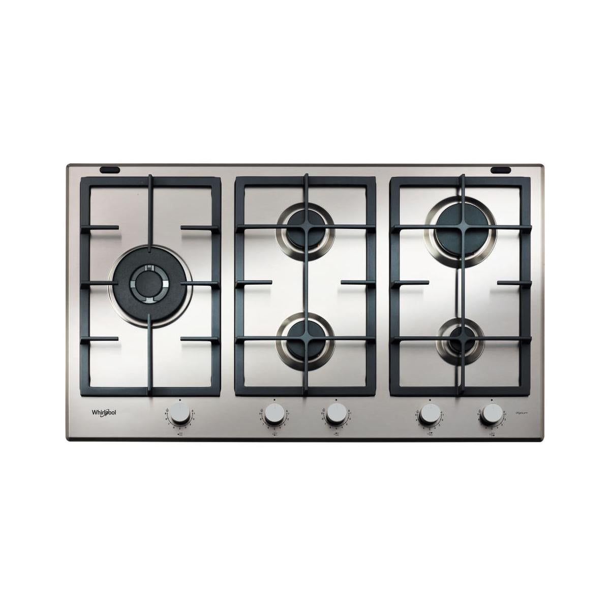 Table de cuisson encastrable Whirlpool GMAL 9522/IXL 86 cm Gaz 5 feux ...