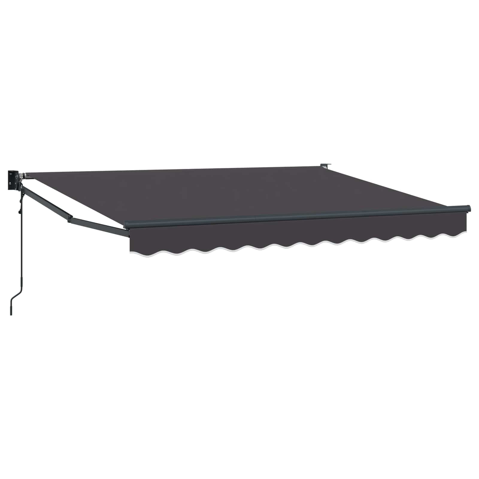 Auvent rétractable électrique Anthracite 3 x 2 m | Leroy Merlin