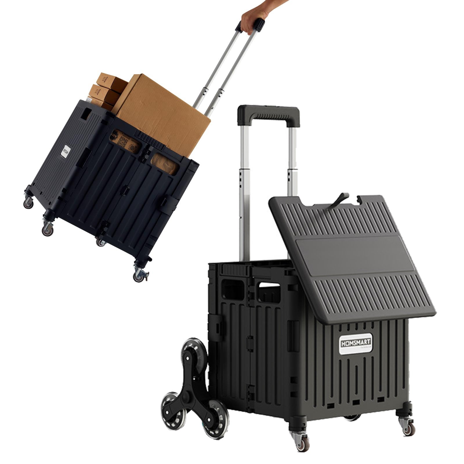 Carro Plegable Portátil, Carro De Compras, Carro De Compras Plegable ...