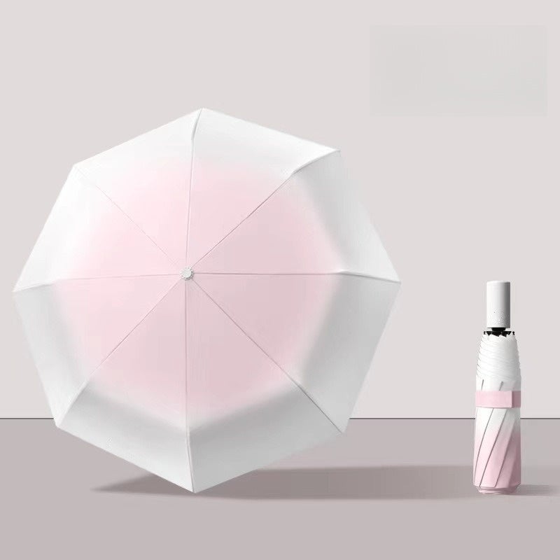 Parapluie pliant automatique portable à dégradé de couleurs,idéal pour ...
