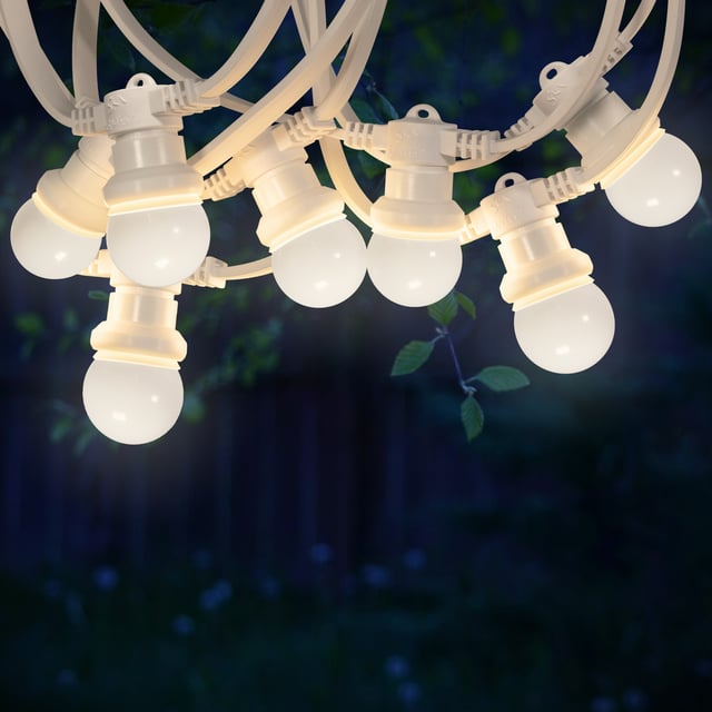 Guirlande guinguette extérieure 20 m au meilleur prix | Leroy Merlin