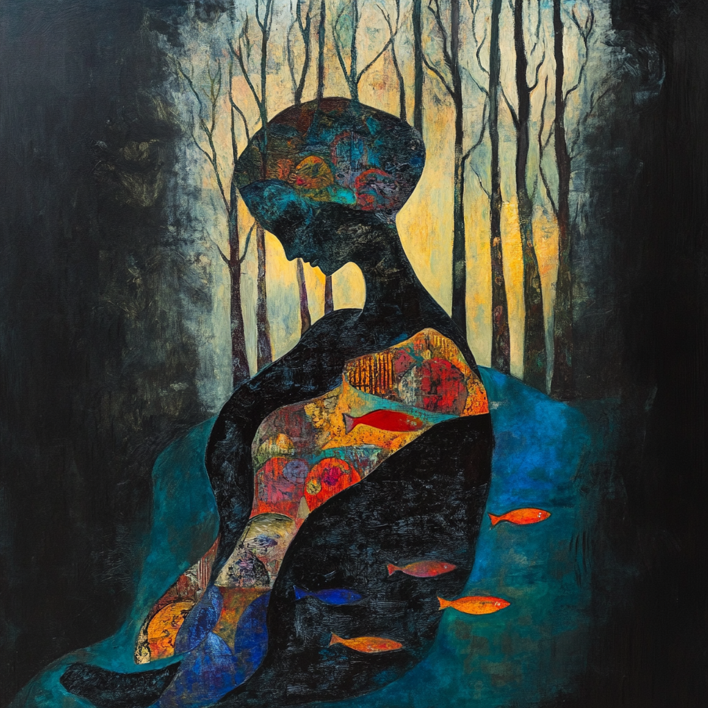 Lámina POLARTE 60x60. La Sinfonía Silente del Bosque Interior | Leroy ...
