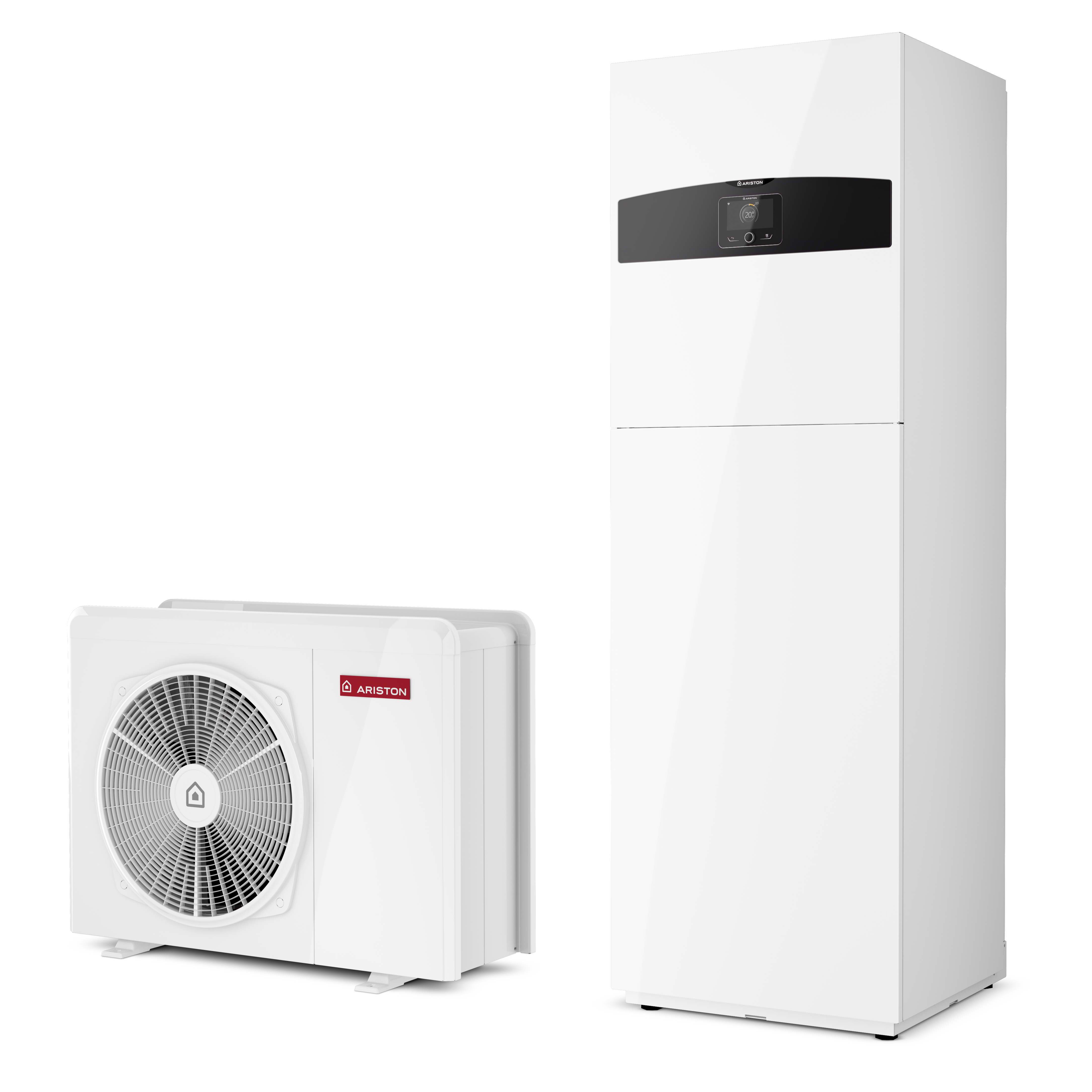 Pompe à chaleur Air / Eau split monophasé 2 zones NIMBUS COMPACT 80 S ...