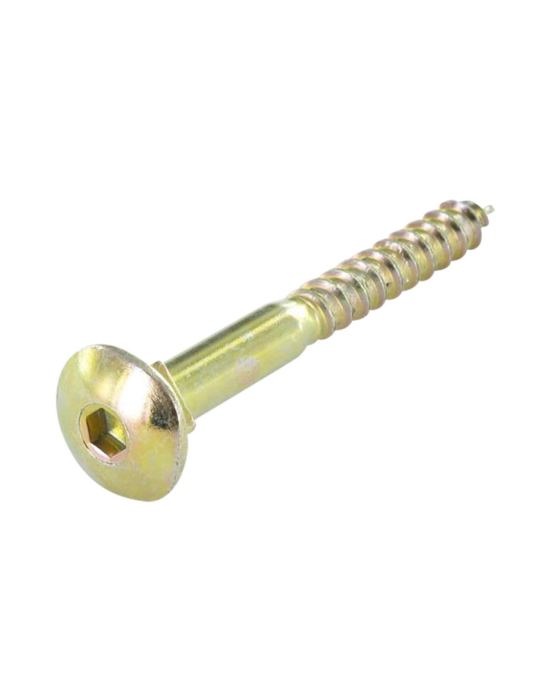 Vis bois TRCC JAPY tête ronde collet carré 6X50 Hexagonal creux 4 Acier ...