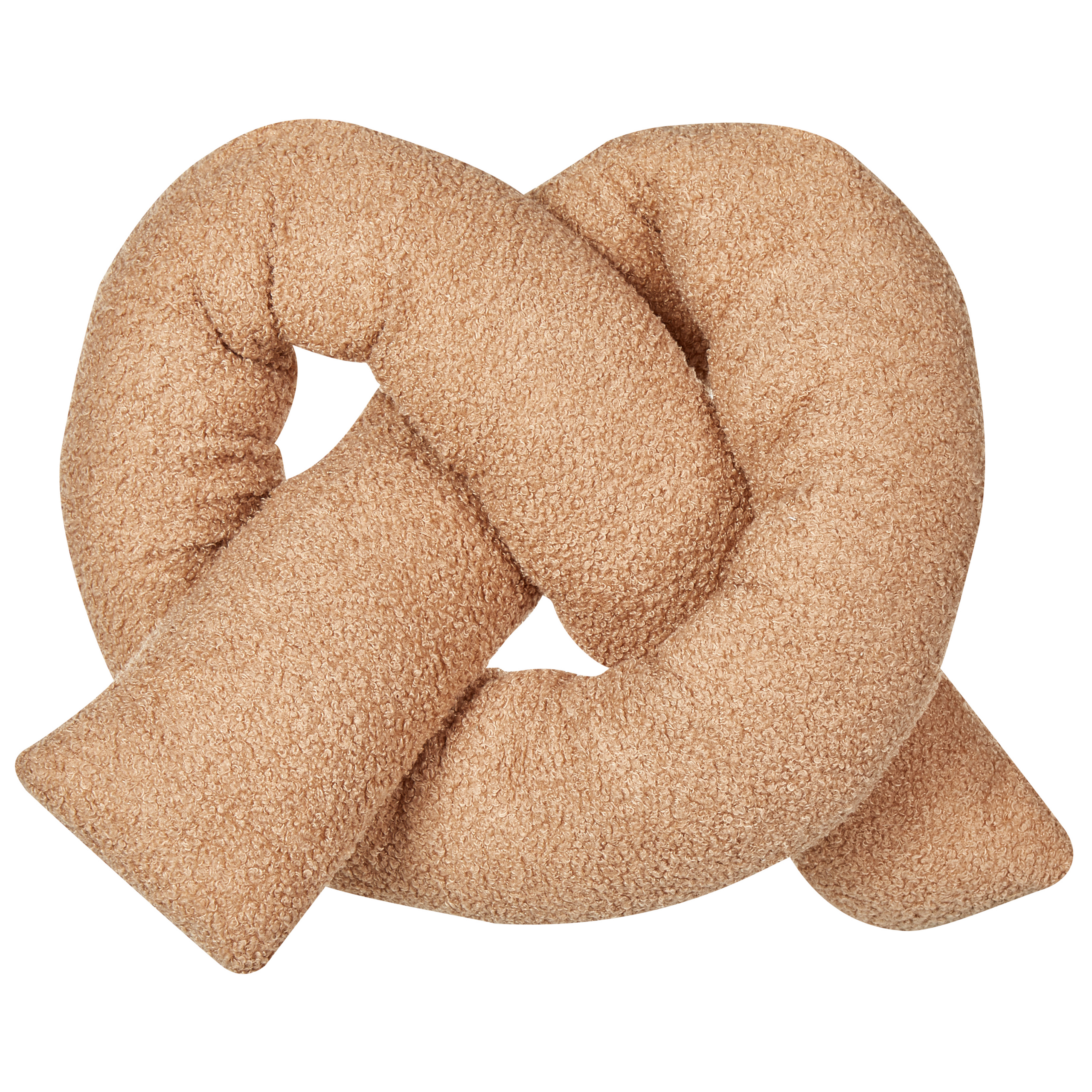 Coussin GLADIOLUS Bouclé 172 x 14 cm Marron clair Unicolore | Leroy Merlin