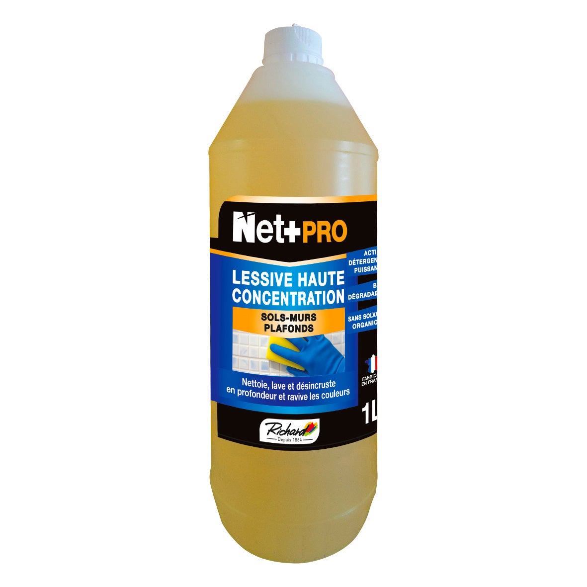 Net+ Pro Lessive Haute Concentration - 1 Litre | Leroy Merlin